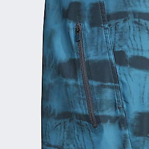 adidas Men's 2 Colored Tech Short Legacy Blue/Shock Cyan 33"