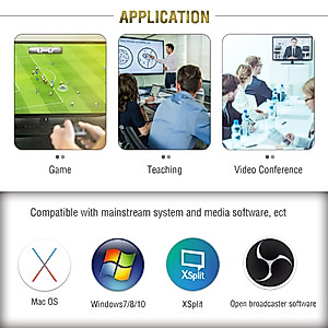 4K HDMI Video Capture Card, BIFALE (Full 1080P 60FPS Output) USB 3.0 Game Capture Card for Gaming, Recording or Live Streaming Broadcasting and More