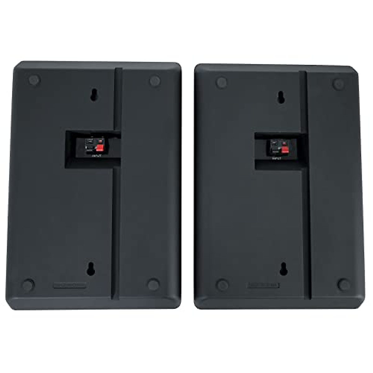 Rockville 2 RockSlim Black Home Theater 5.25" 240w Easy Wall Mount Slim Speakers