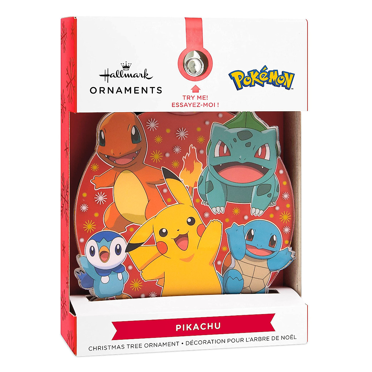 Hallmark Pokémon Characters Christmas Ornament with Light