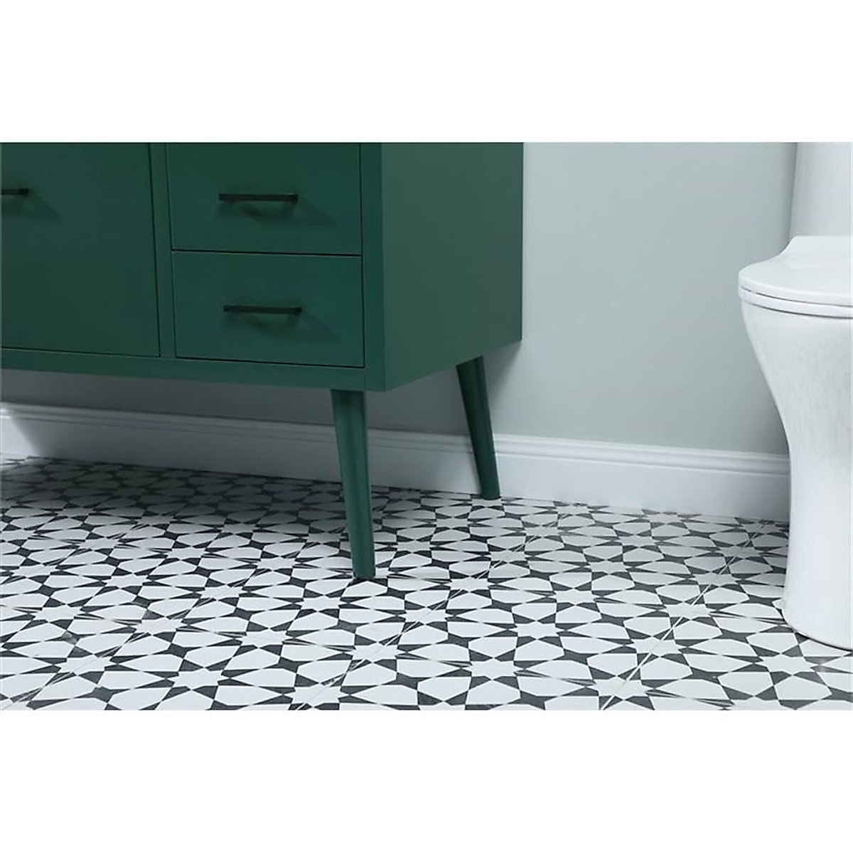 Elegant Kitchen and Bath 48 inch Bathroom Vanity Cabinet - Green