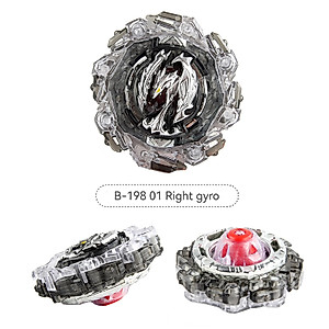 Battling Tops Burst Battle B-201 Gyro Toy Set with B-184 and B-200 Left & Right Launchers
