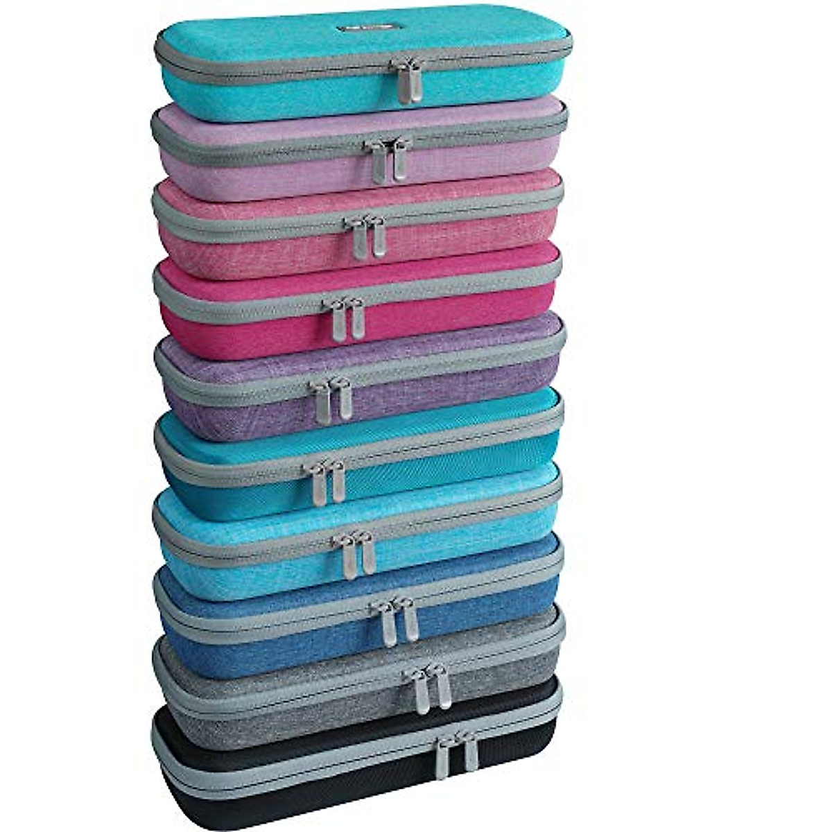 ButterFox Semi Hard Stethoscope Carry Case, fits 3M Littmann Stethoscope and Other Accessories (Grey)