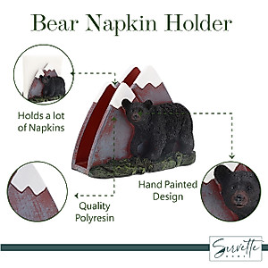Rustic Napkin Holders for Kitchens - Bear Mountains