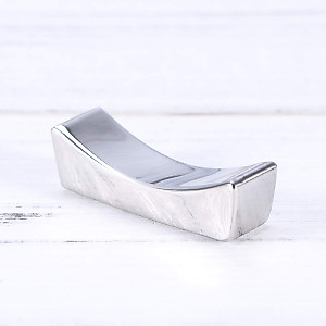 Hemoton 2pcs Chopsticks Rest Stainless Steel Utensil Rest Holder Kitchen Spatula Rest Spoon and Fork Rest Holder Chopsticks Holder Rest Kitchen Tableware Rest Forks Stand Spoon Rest Metal