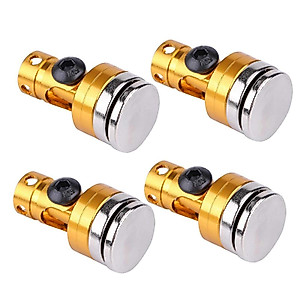 Body Shell Mount Column, Magnetic Post Mount, Body RC Car Magnetic Shell Post 4Pcs Model Car Body Post Mount for SCX10 4WD 1:10(Yellow)