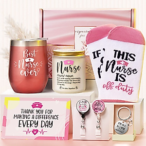 Nurse Gifts for Women Female, Nurses Day 2025 Gifts for Nurses School Nurse Gifts, Nurses Week Gifts Nurse Appreciation Gifts Nurse Practitioner Nurse Graduation RN Nurses Gifts Basket w/ Wine Tumbler