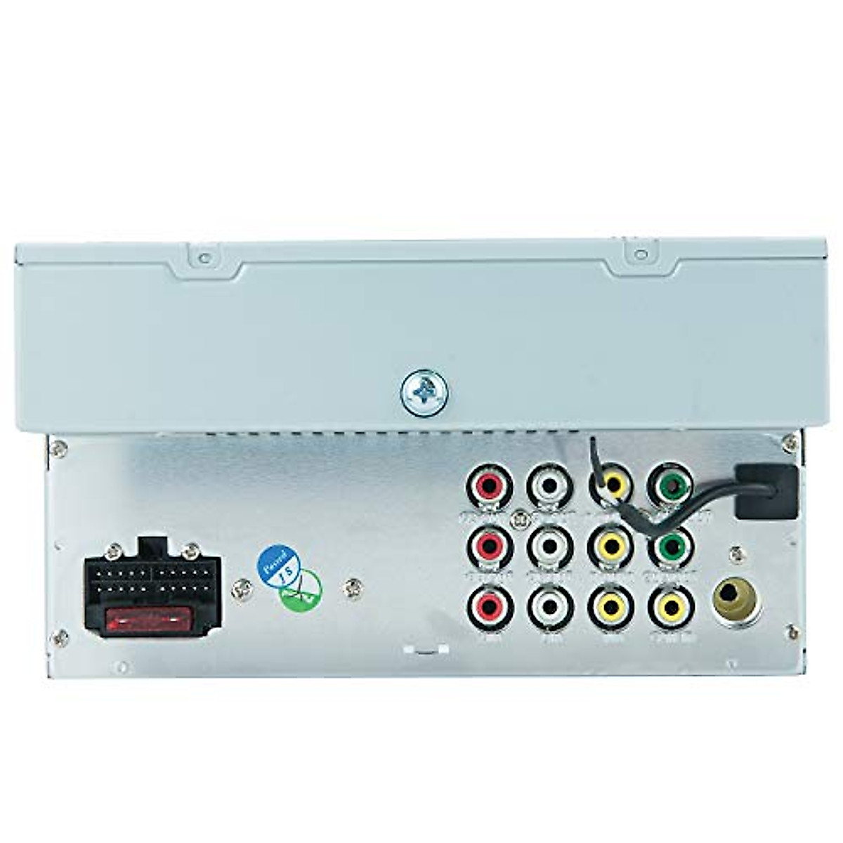 Dual Electronics XDVD276BT 6.2" LCD Touch Screen Double Din Car Stereo, Black, One Size