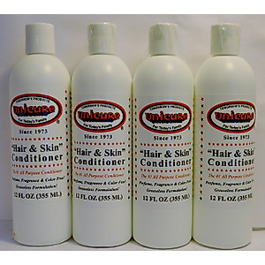 Unicure Hair and Skin Conditioner 12oz (4 Pack)