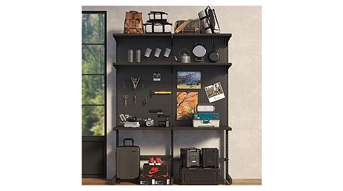 JWX DDB Gaming Standing Shelf Units for Home Office