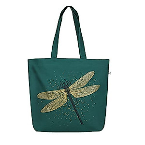 Canvas Tote Bag with Zipper, Eco-Friendly Large Travel Tote Bags for Women for Shopping, Work & Beach