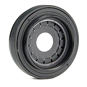 Adjustable 1.5-26mm Iris Diaphragm M30 to M37 Camera Lens Module Adapter Ring