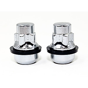 Set of 4 Veritek 12x1.5 Chrome Radius Ball Seat OEM Factory Style Removable Washer Socket Wheel Locks for Honda Acura