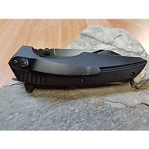 Mtech Xtreme 8" Stainless Steel Open Folding Pocket Knife Black Serrated Edc A813bs Outdoor Survival Hunting Knife for Camping by Survival Steel