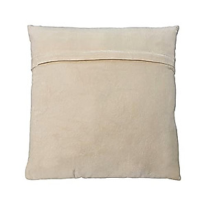 Noori Rug 1 Throw Pillow, 20x20x4, Silver