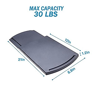 GAGAYA Handy Sliding Tray for Coffee Maker, Kitchen Appliance Moving Caddy, Countertop Slider with Smooth Rolling Wheels for Blender, Toaster, Air Fryer, Pot, Food Processors, Aid Mixer (Set of 2)