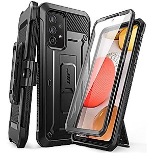 SUPCASE Unicorn Beetle Pro Series Case for Samsung Galaxy A53 5G (2022), Full-Body Rugged Belt-Clip & Kickstand Case with Built-in Screen Protector (Black)
