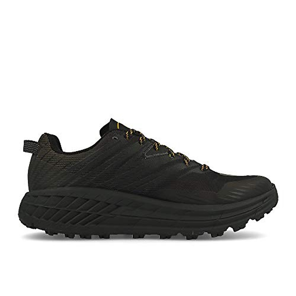 HOKA ONE ONE Mens Speedgoat 4 Gore-TEX Anthracite/Dark Gull Grey Trail Runner - 9