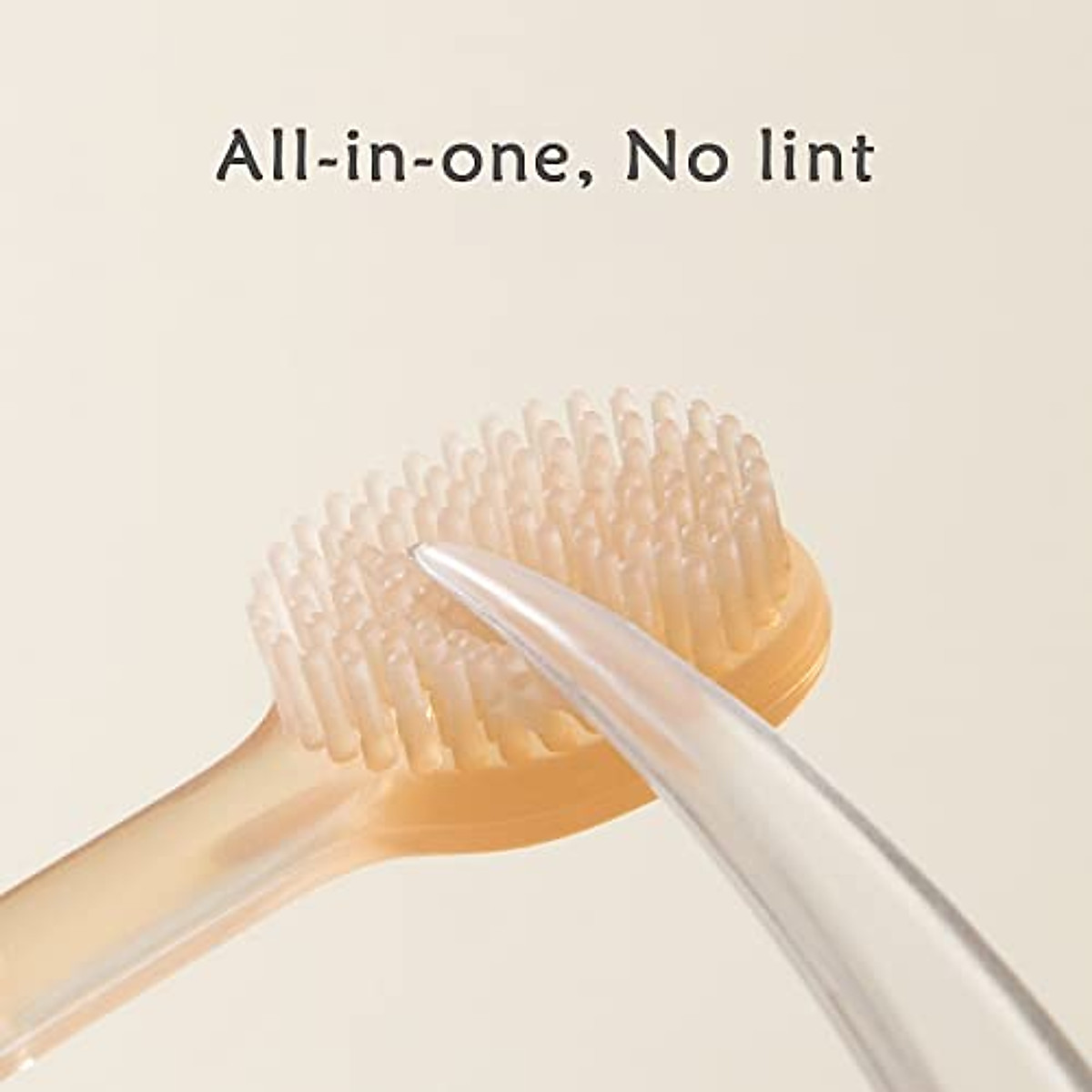 MOTEERLLU Baby Silicone Toothbrush,0-3 Years Infant Toddler Oral Care Toothbrush with Cup,360° Baby Toothbrush BPA Free Training Teeth Brushes and Baby Oral Cleaning (Set)