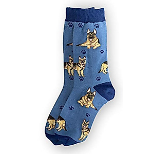Pet Lover Socks - Fun - All Season - One Size Fits Most - For Women And Men – Dog Gifts (German Shepherd Gifts - Socks)