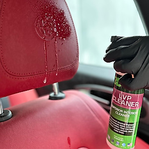 3D LVP Interior Cleaner - Removes Dirt, Grime, Grease, Oil & Stains from Leather, Vinyl & Plastic - Great for Seats, Steering Wheels, Door Panels, Dashboards - Car, Office, Home Use - 1 Gallon