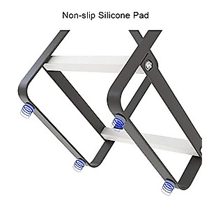 Kitchen Cabinet Storage Shelves Plates Dishes Chopping Board Storage Rack Bowl Cup Holder Multifunction Kitchen Closet Organizer (2PCS L)