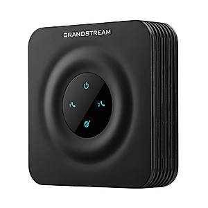 Grandstream GS-HT802 2 Port Analog Telephone Adapter VoIP Phone & Device, Black