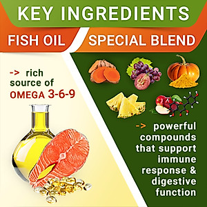 Allergy Relief + Omega 3 Dogs Bundle - Itchy Skin Treatment + Allergy & Itch Relief - Omega 3 & Pumpkin - Dogs Itching & Licking Treats + Relief Skin&Coat Supplement - 540 Chews - Made in USA