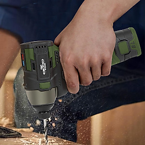 LAZYLAND 17V Brushless Screwdriver, 140Nm Cordless Impact Driver Set with 3 Adjustable Speed, 2 Batteries and Led Work Light