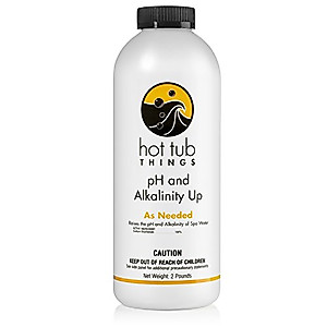Hot Tub Things pH up and Alkalinity Up 2 Pounds - Protects Your Spa with pH Plus and Alkalinity Increaser for Hot Tub, Pool, and Swimming Pool Spa.