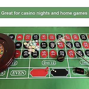 YH Poker Roulette Wheel Replacement Balls Pills - 2pcs 15mm Small Casino Roulette Ball,Great Accessories for Roulette Table Game Set