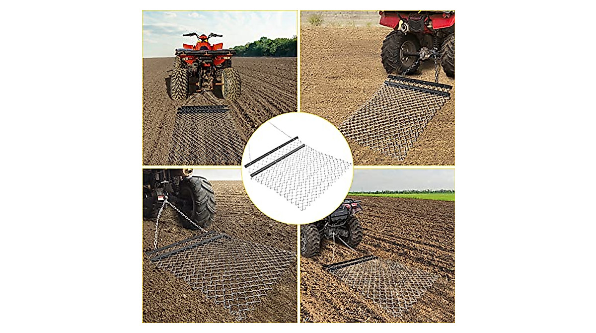 VEVOR 4' x 5' ATV Drag Mat for Landscape & Ground Prep