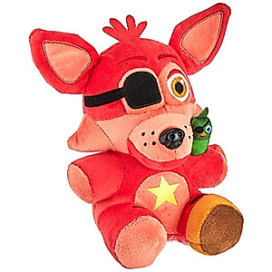 Funko Plush: Five Nights at Freddy's (FNAF) Pizza Sim: Rockstar Foxy - FNAF Pizza Simulator - Collectible Soft Plush - Birthday Gift Idea - Official Merchandise - Stuffed Plushie for Kids and Adults