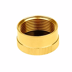 Hooshing 12PCS Solid Brass Refill 1 LB Propane Bottle Cap Gas Tank Cylinder Protect Sealed Cap for Outdoor Camping Stove Cooking BBQ