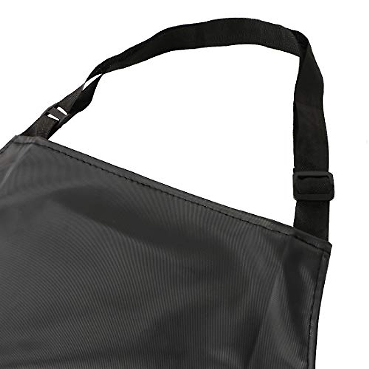 kilofly 1pc Vinyl Extra Long 43" Adjustable Waist Neck Ties Waterproof Apron