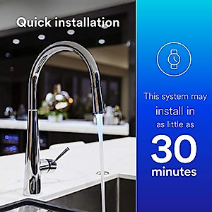 Filtrete Standard Under Sink Quick Change Water Filtration System 3US-AS01
