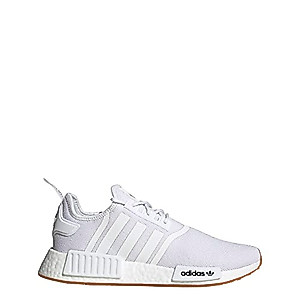 adidas Originals mens Nmd_r1 Sneaker, White/White/Gum, 10.5 US