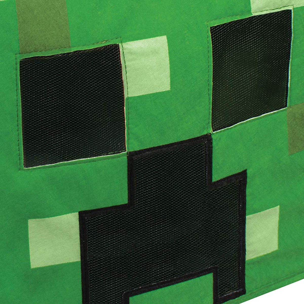 Disguise childrens Minecraft Block Headpiece, Official Minecraft Accessories, Single Size Costume Headpiece, Gray Green, One Size US, Creeper