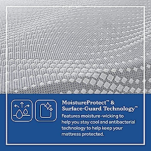 Sealy Posturepedic Foam Lacey Firm Feel Mattress, Twin