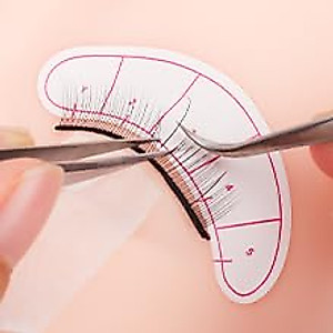 LASHVIEW Eyelash Extension Kit, with Mannequin Head Practice Exercise Set, Training Lash Extension Supplies for Beginners Include Individual Lashes Glue Tweezers and Training Lashes