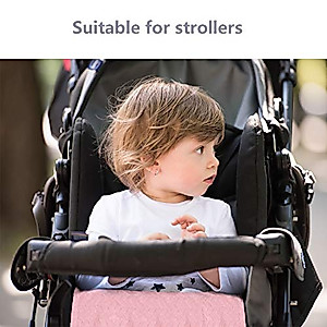 Baby Blanket Flannel, Cozy Throw Blankets for Newborn Infant and Toddler, Super Soft and Warm Receiving Baby Blanket for Crib Stroller (Pink 30 * 40")