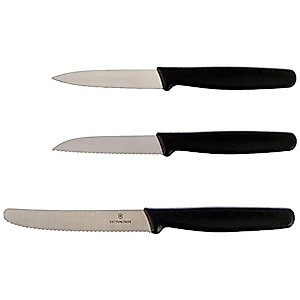 Victorinox Fibrox Pro 3-Piece Paring Knife Set