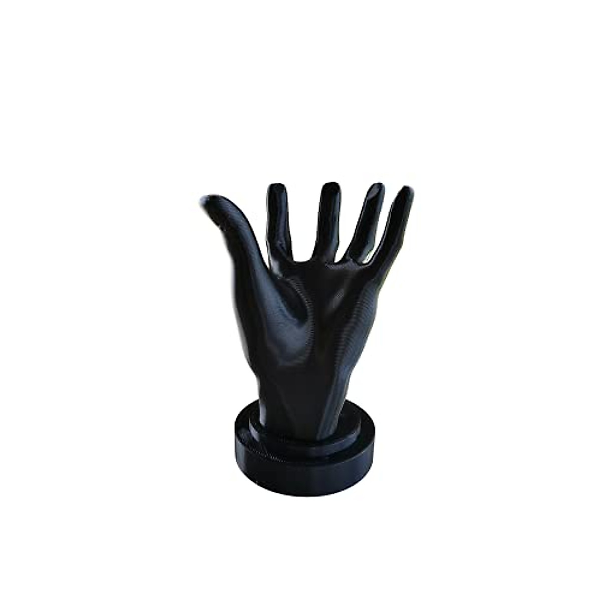 Dancyn Studios Living Hand Stand for Google Home Mini & Google Nest Mini, Amazon Echo Dot 3rd Generation Smart Home Audio Speakers (Black)