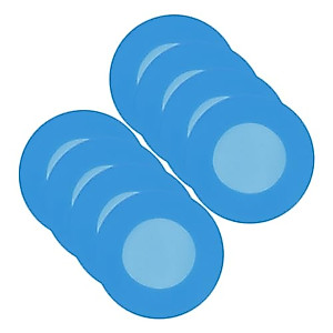 Mobestech 5sets Case Stethescope Nursing Stethethoscope Stethascope Case Protective Cover Head Protective Cover Blue 8pcs*5