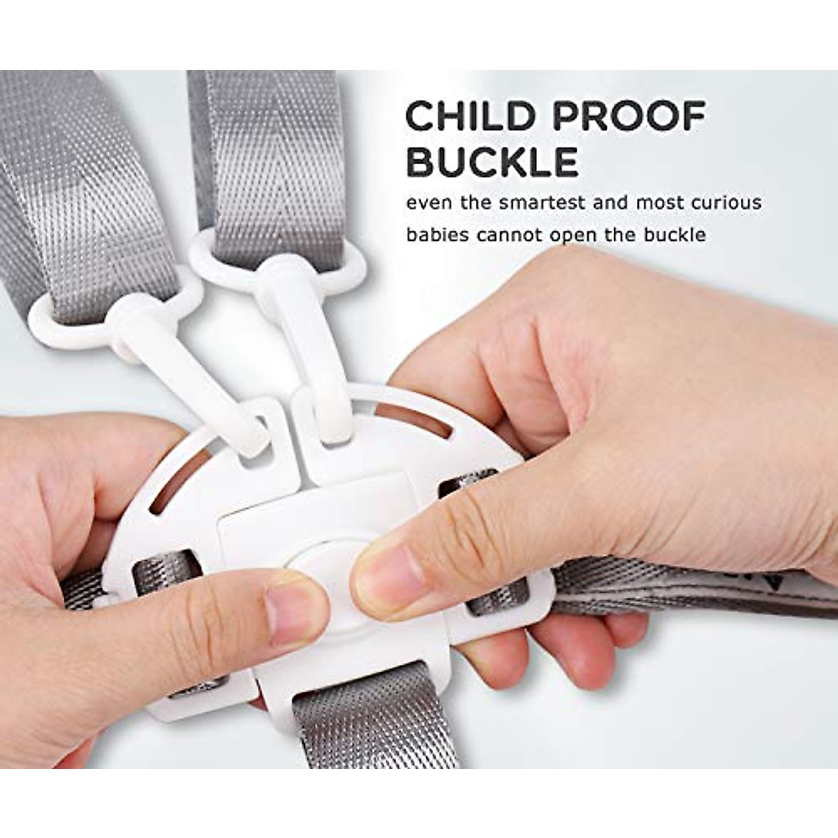 Minnebaby High Chair Straps, Replacement 5 Point Harness Straps for High Chair