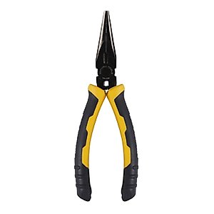 Olympia Tools Long Nose Pliers, 10-665, 5 Inches, black