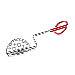 Taco Shell Maker, 34cm Taco Maker Tongs Stainless Steel Taco Press Taco Shell Mold for Taco Shell Frying Taco Shell Maker for Making Homemade Taco Shells