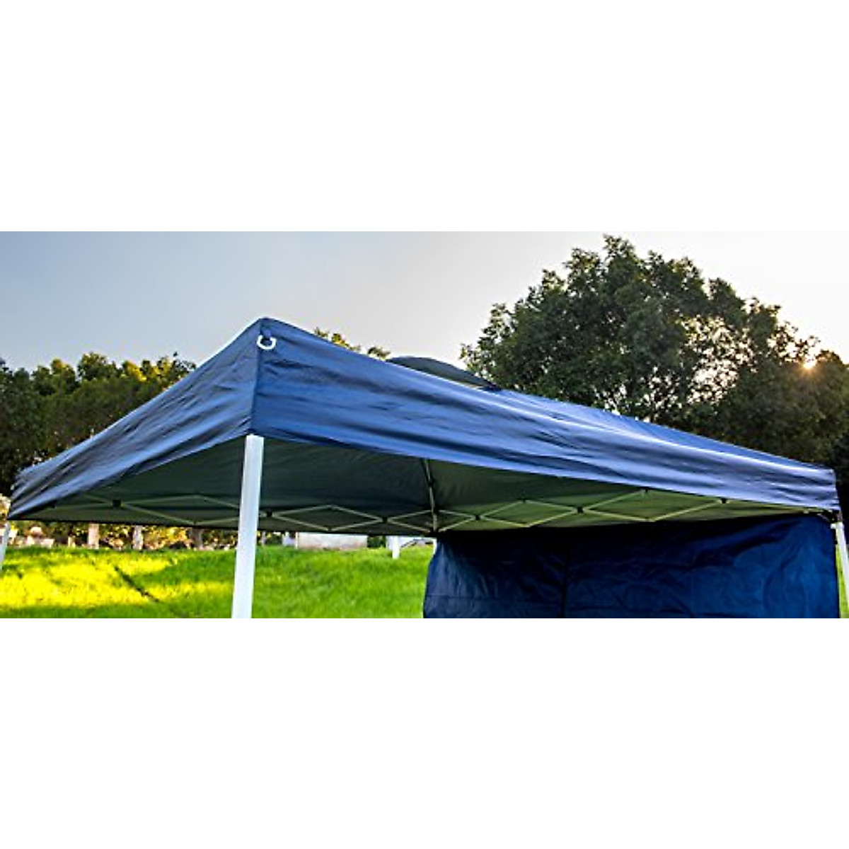 World Famous Sports Sun Canopy, 10'x10', Blue