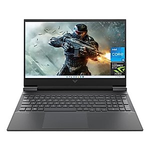 HP Victus Gaming Laptop, 16.1" 144 Hz Display, NVIDIA GeForce RTX 3060 Graphics, 12 Core Intel Core i5 12500H Processor Up to 4.5 Ghz, 64GB DDR5 RAM, 2TB SSD, Backlit Keyboard, Windows 11 Home