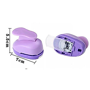 CADY Crafts Punch 1-Inch Paper Punches EVA Handmade Punches (Flower)